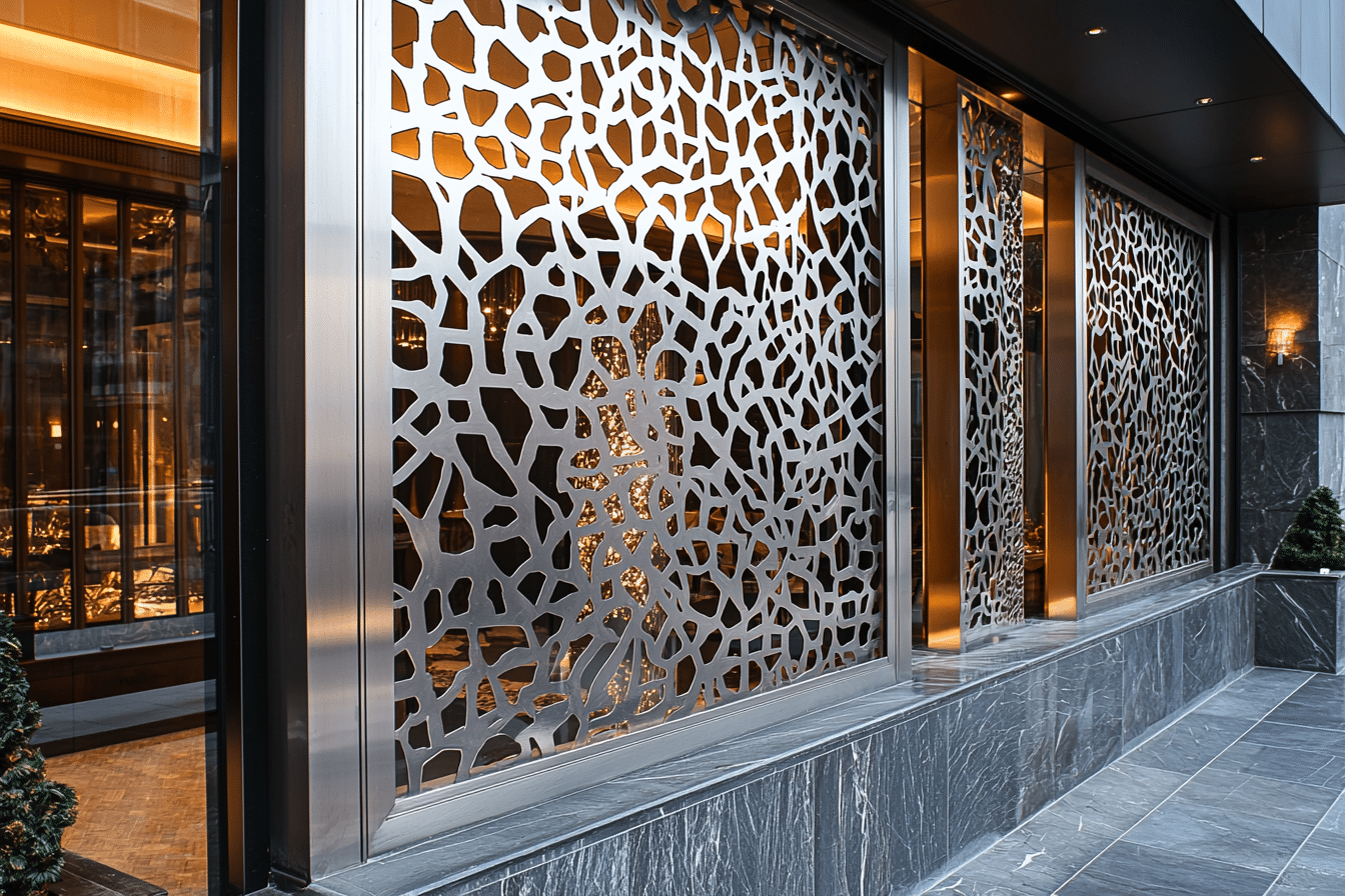 Stainless Steel Grilles: Aesthetic Impact in Modern Design